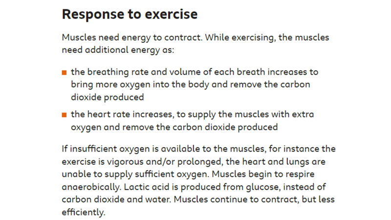 Response to Exercise summary — Gateways School