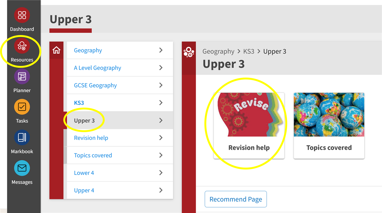 2025 END OF YEAR REVISION LIST — Gateways School